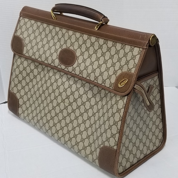 Gucci | Bags | Rare Collectors Vintage Gucci Travel Luggage Bag Set Unisex | Poshmark